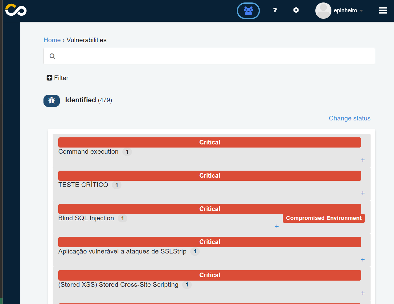 Security requirements with the Conviso Platform API